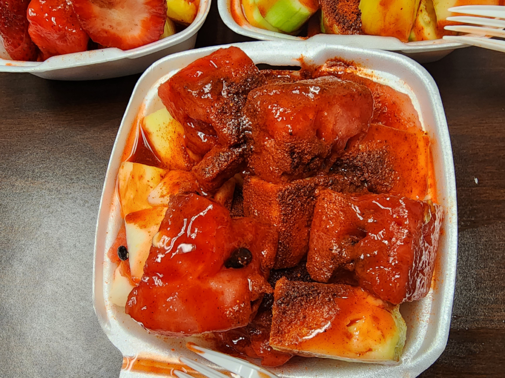 Trying a Mexican Fruit Cup for the First Time - Adaeze Eats